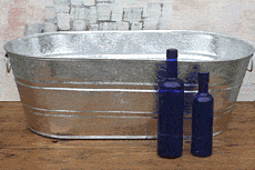 Galvanized Tubs - Galvanized Steel Tub | Bucket Outlet