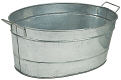 Galvanized Steel Tubs - Bucket Outlet